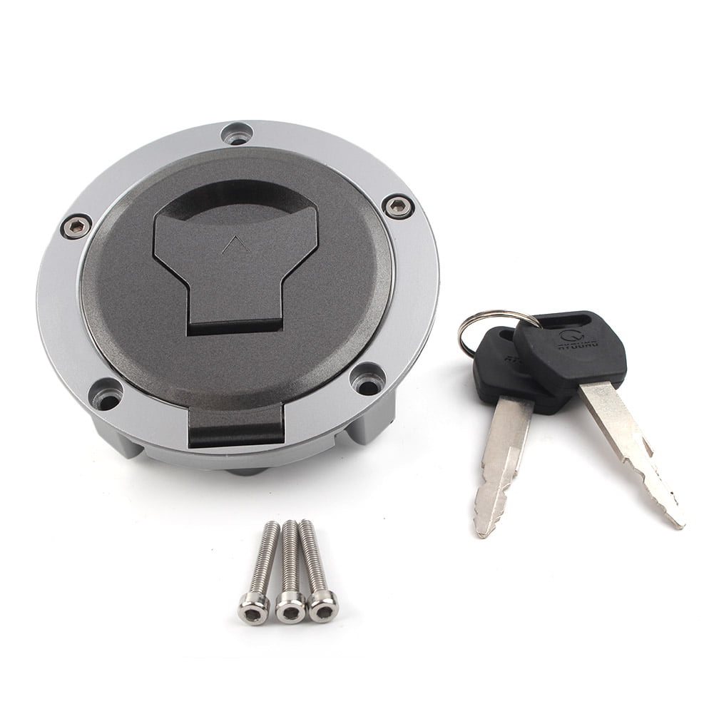 BFYWAL CNC Motorcycle Fuel Gas Tank Cap Cover With Keys for Honda MSX125 2016-2019 / CBR1000RR ...