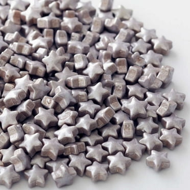 Mystic Sprinkles Sparkling Silver Galaxy Sprinkle Mix 3.3 Ounce Bottle ...