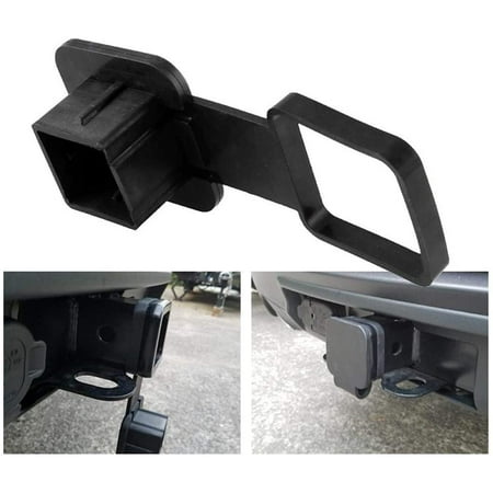 2 Inch Trailer Hitch Tube Cover, Rubber Receiver Tubes Durable Anti ...