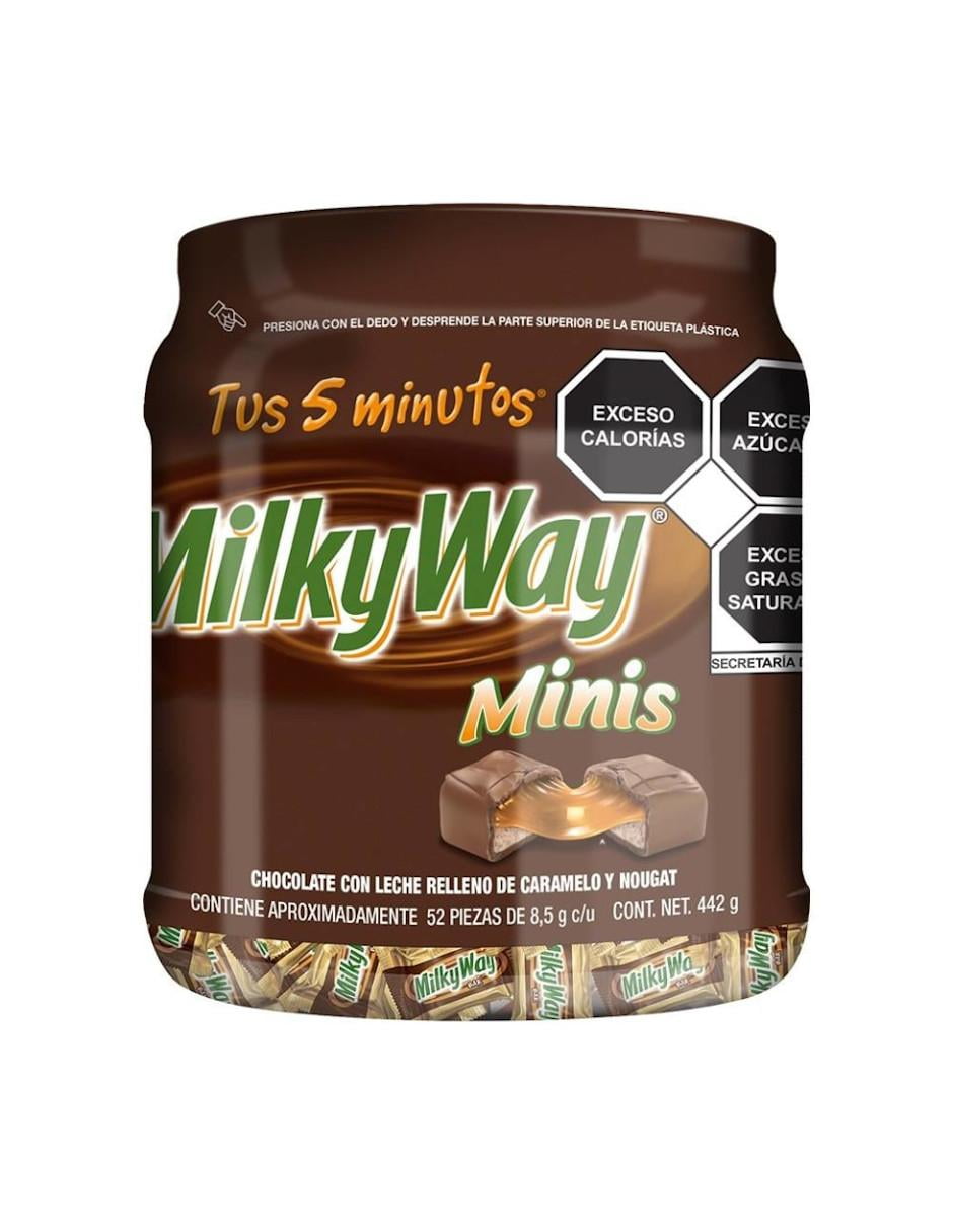 Pack de 12 Chocolate vitrolero mini Milky way de 52/9g Milky way Mini ...