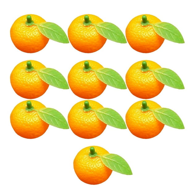 MYG Fake Orange Simulation orange Fake Artificial fruit Home Decor ...