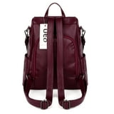 UTO Women Backpack PU Leather Ladies Fashion Handbags Backpacks ...