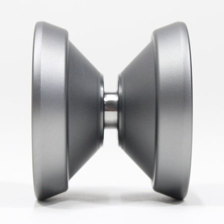 YoYoFactory IQ Yo-Yo - Wide Bi-Metal Performer YoYo (Red with Silver ...