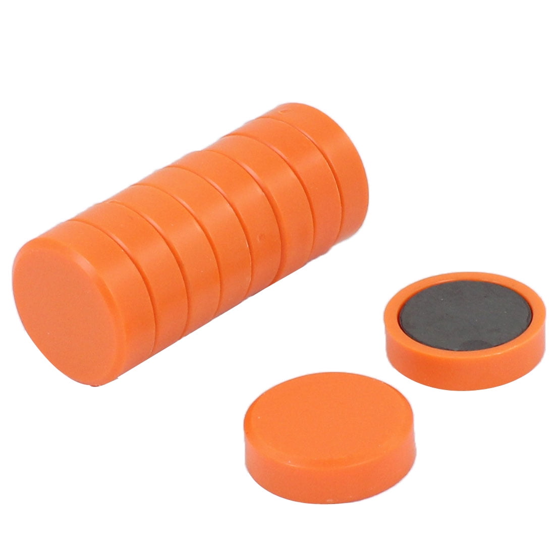 Family Blackboard Whiteboard Fridge Refrigerator Magnets Orange 10 Pcs ...