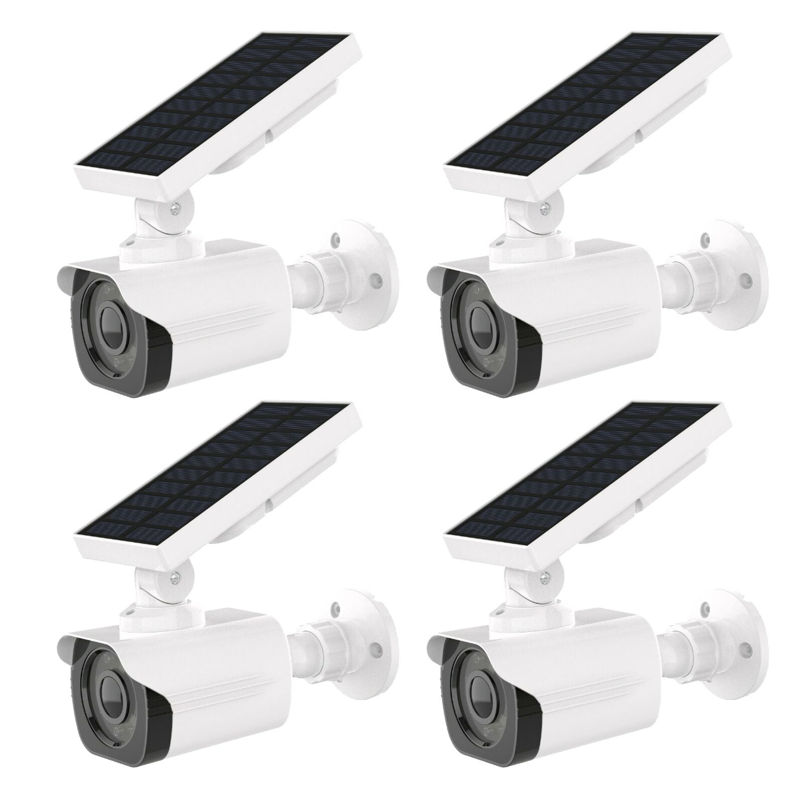 MaximalPower Fake Security Dummy Camera LED Solar Lights Outdoor Flood ...