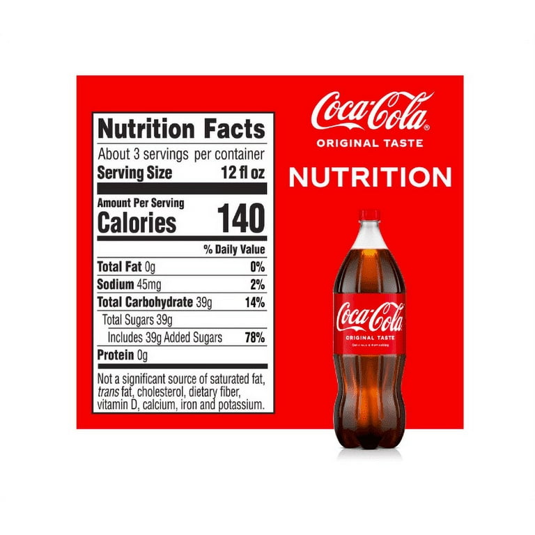 2 Liter Coke Bottle Label