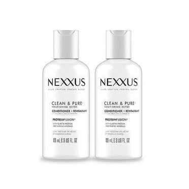 Nexxus Conditioner, Clean & Pure, Travel-Size 3-Pack – Hair Products ...