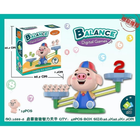 Play Brainy Balancing Monkey Game Fun Educational Monkey Scale Math Toy ...