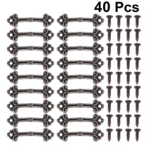 OUNONA Metal Bow Drawer Knobs for Kitchen Cabinet Hardware Nursery Door ...