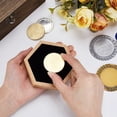 4pcs Wood Coin Boxes with Base Commemorative Coin Collection Supplies ...