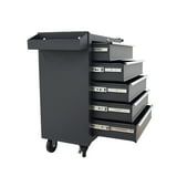 "TECHTONGDA Large Mobile Rolling Chest Tool Box, 5-Drawer Storage ...