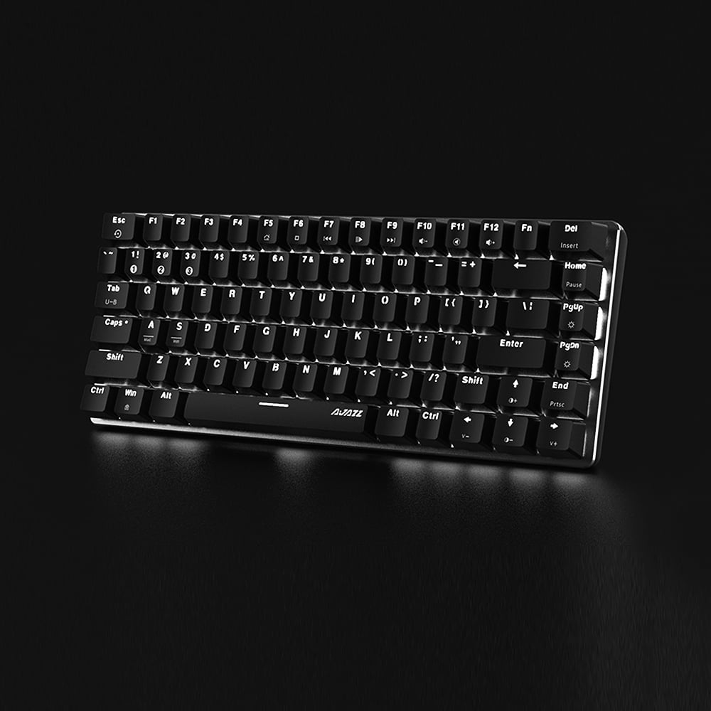 Graflsoa AJAZZ AK33 Compact 82-Key Dual-Mode Mechanical Keyboard with ...