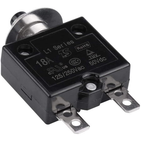Thermal Circuit Breaker, Manual Reset Thermal Push Button Switch ...