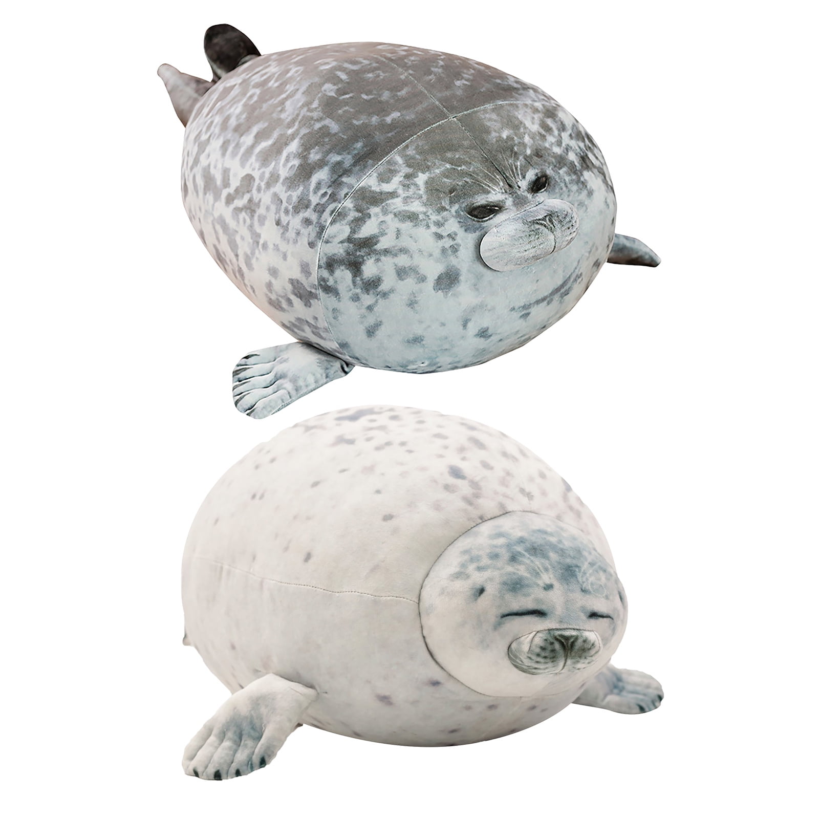 Seal Cute Cushion Plush Toy Animal Cushion Soft Sleeping (Eyes open ...