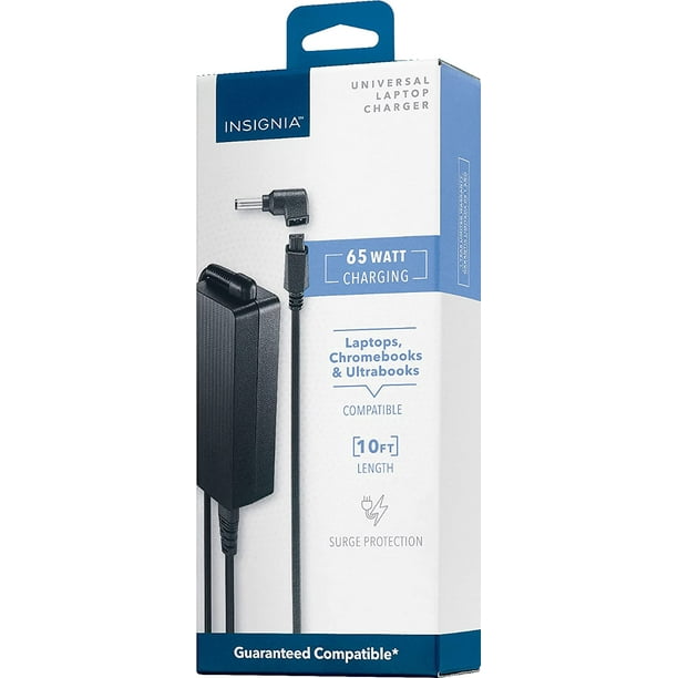 Insignia Universal 65W Laptop Charger - Black - Model:- NS-PWL965 ...
