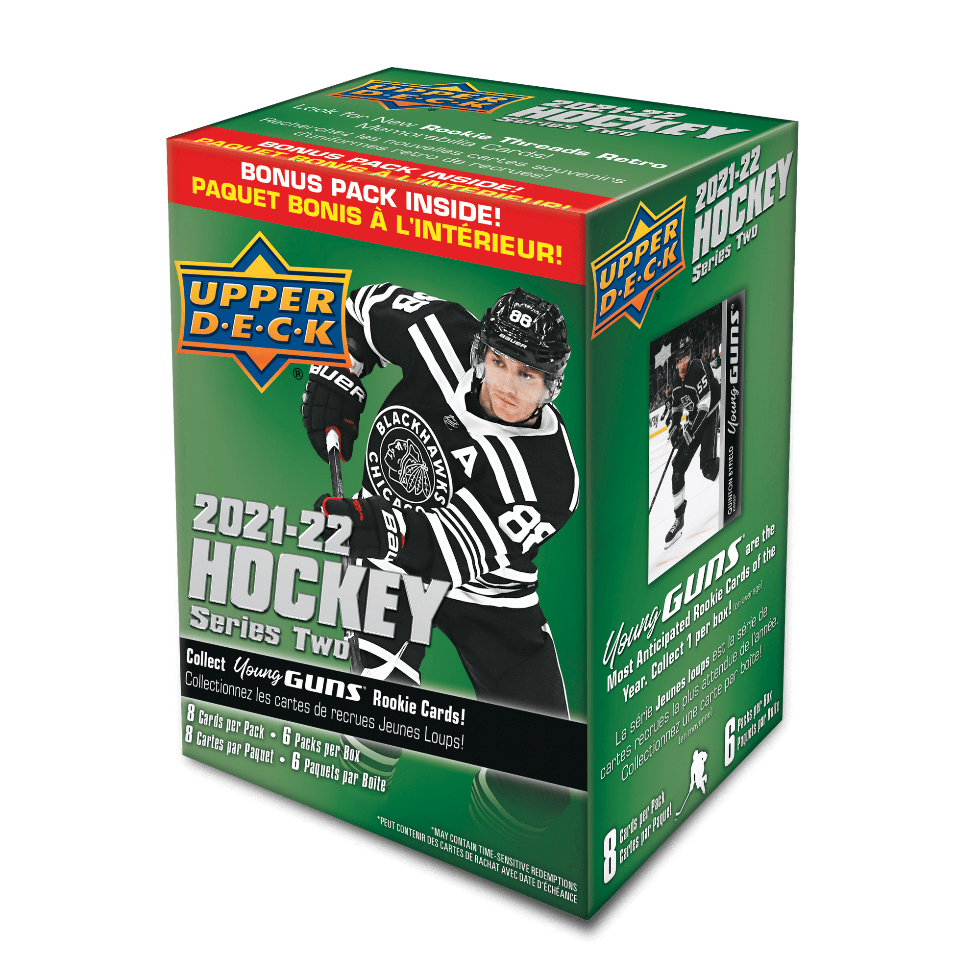 Click here for 2021-22 Upper Deck Series 2 Hockey Cards Blaster B... prices