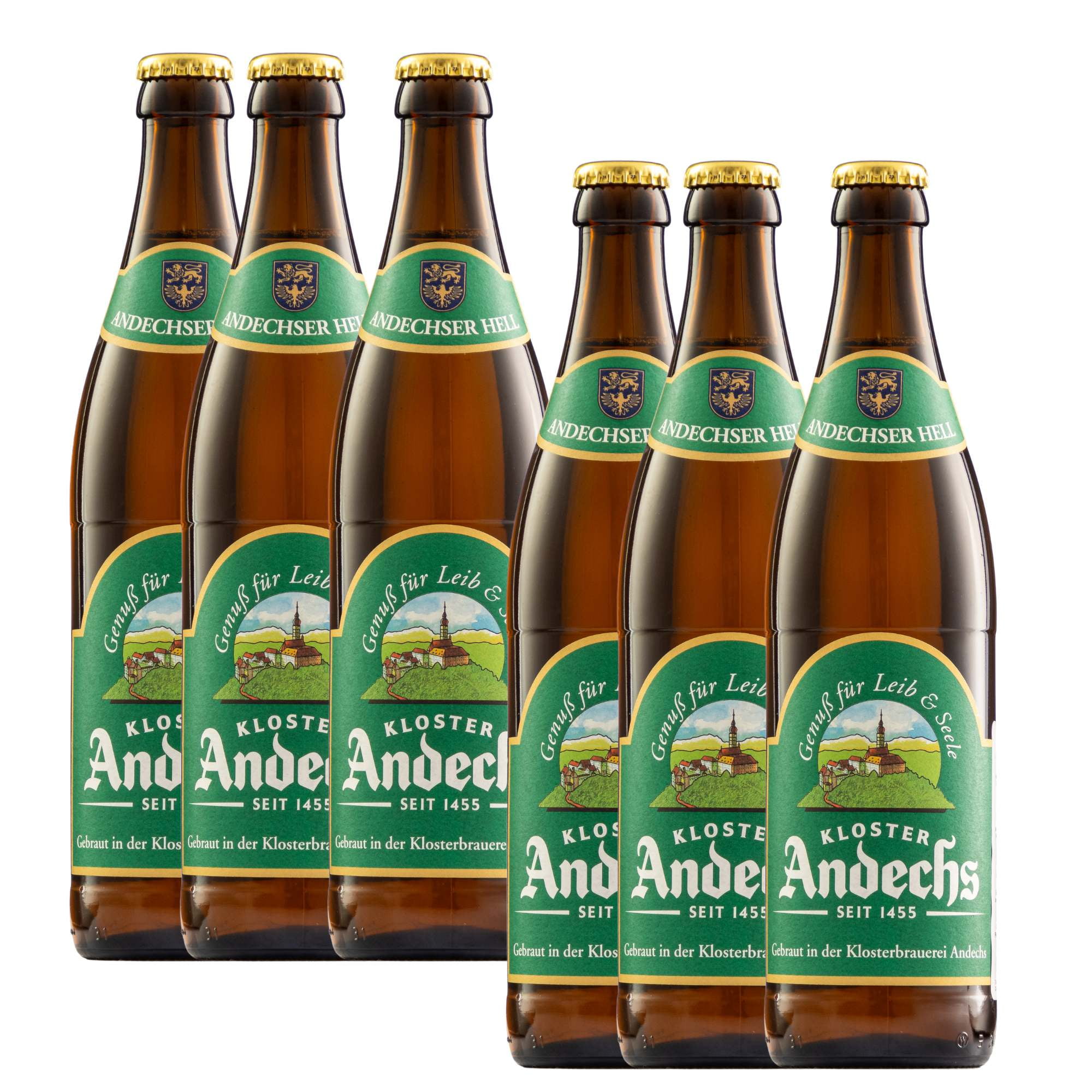 Six Pack Cerveza Andechs Andechser Hell 500 Ml Andechs Andechser Hell ...
