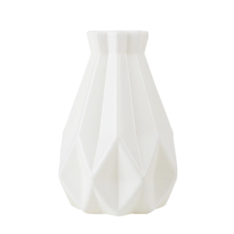 Unique Simulation Ceramic Vase Origami Shape Vase Portable Flower ...