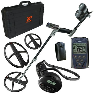 XP Deus Metal Detector Gold&Relic Bundle, Remote and 2 X35 Coils ...