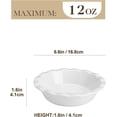 Ceramic Mini Pie Pans Set of 6, 6 Inch Pie Plates for Baking with ...