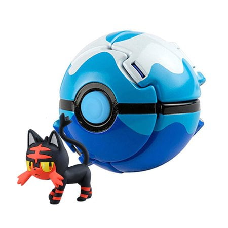 Pokemon Action Figures Anime Pikachu Buildable Pikachu With Figures ...