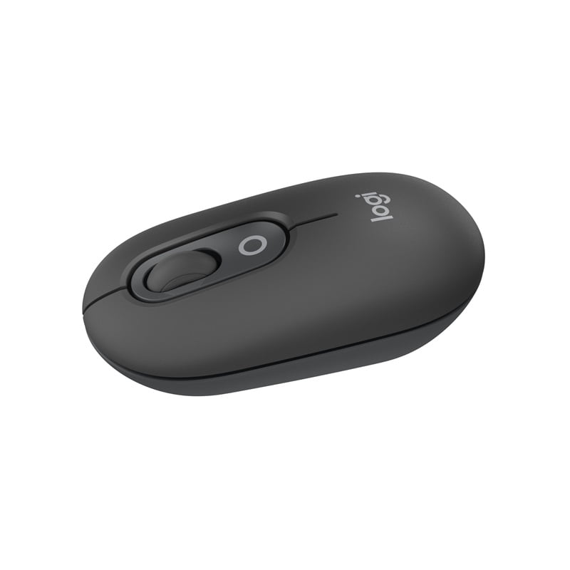 Logitech POP Mouse  Wireless Mouse with Customizable Emojis  SilentTouch Technology  Precision/Speed Scroll  Compact Design  Bluetooth .