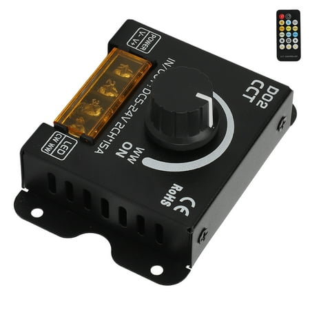 LAFGUR LED Dimmer,LED Dimmer 2 Channel 360 Degree Encoder Color ...