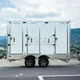 GOEASY VEHICLE 3 Station Portable Restroom Trailer | Mobile Bathroom ...