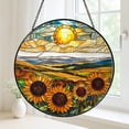 Sunflower Window Art – Stained Glass Style - Walmart.com
