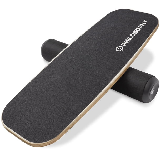 Philosophy Gym Balance Board - Wooden Balance Trainer with Adjustable ...