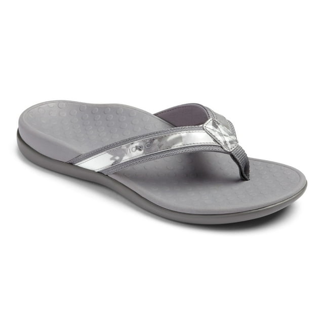 Vionic Tide II - Women's Leather Orthotic Sandals - Orthaheel - Walmart.com