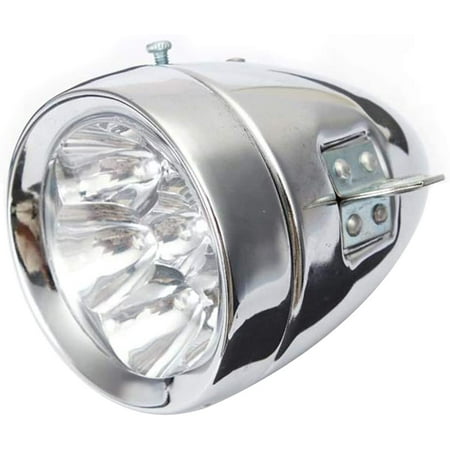 Vintage Retro Bicycle Bike Front Light Lamp 7 LED Fixie Bike Headlight ...