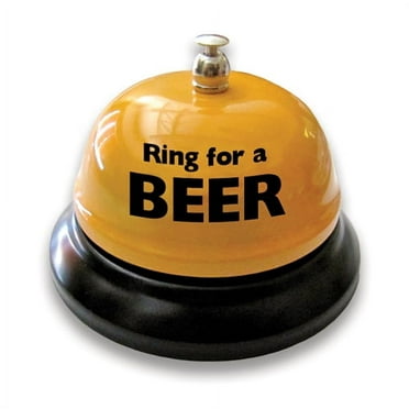 Novelty Red Ring Bell Ring for a Beer Desk Bell Hens Night Call Bell ...