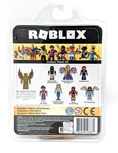 Roblox Gold Collection The Golden Bloxy Award Single Figure Pack with ...