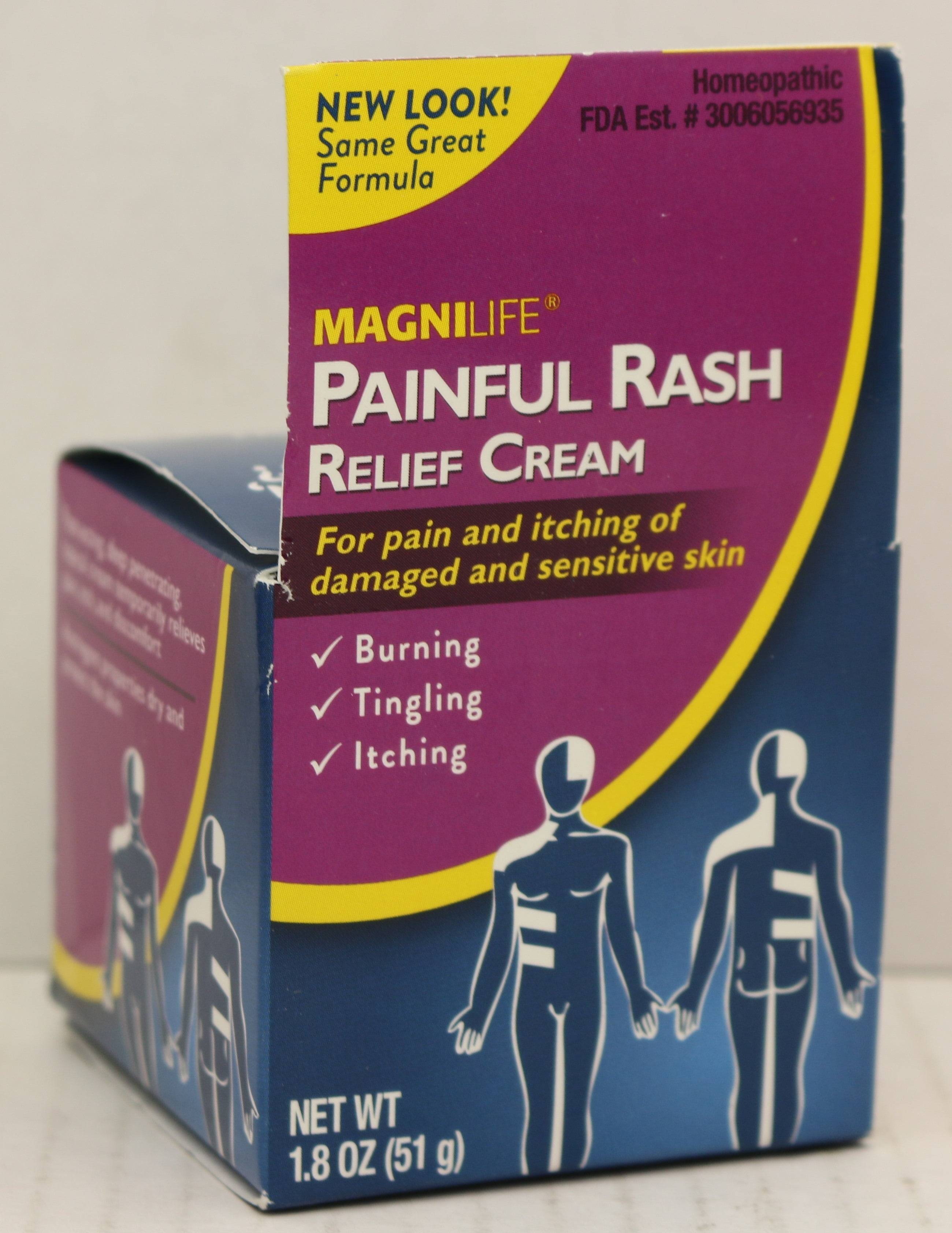 Magnilife Pain Rash Relief Cream, 1.8 Oz / 51g - Walmart.com