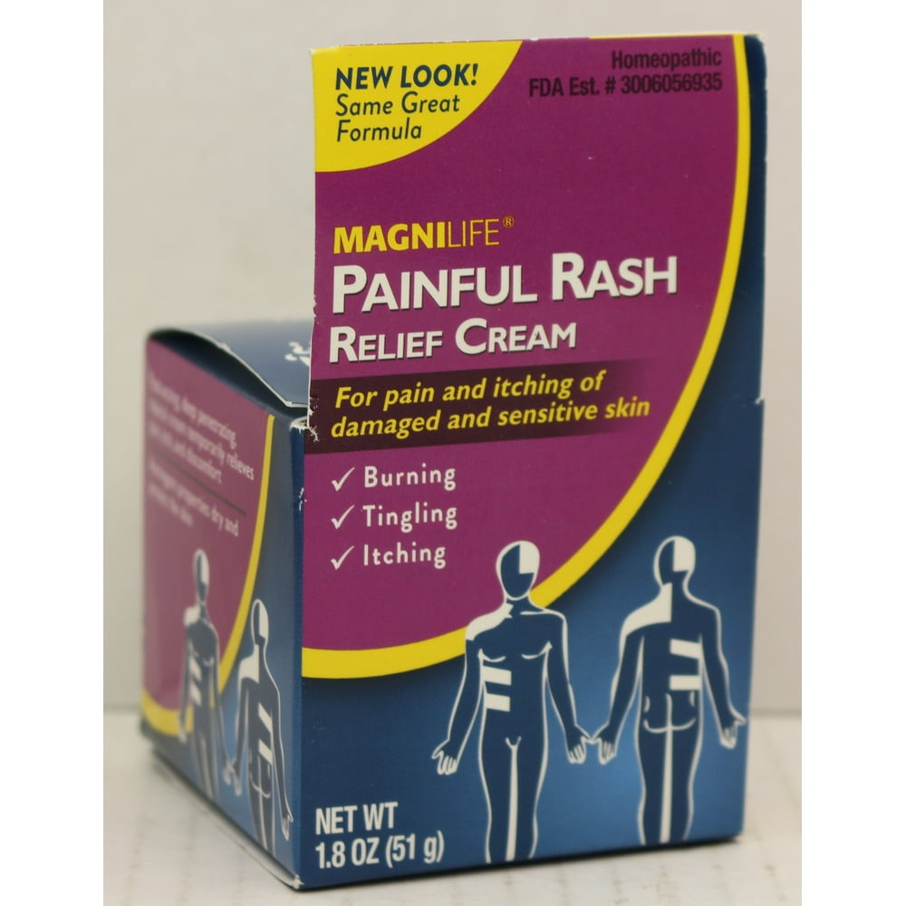 Magnilife Pain Rash Relief Cream, 1.8 Oz / 51g - Walmart.com - Walmart.com