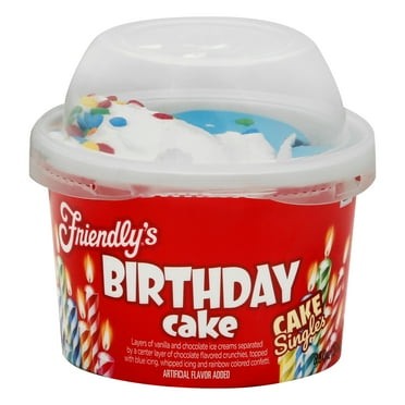 Friendly's Strawberry Krunch Cake, Vanilla Flavored and Strawberry Ice ...