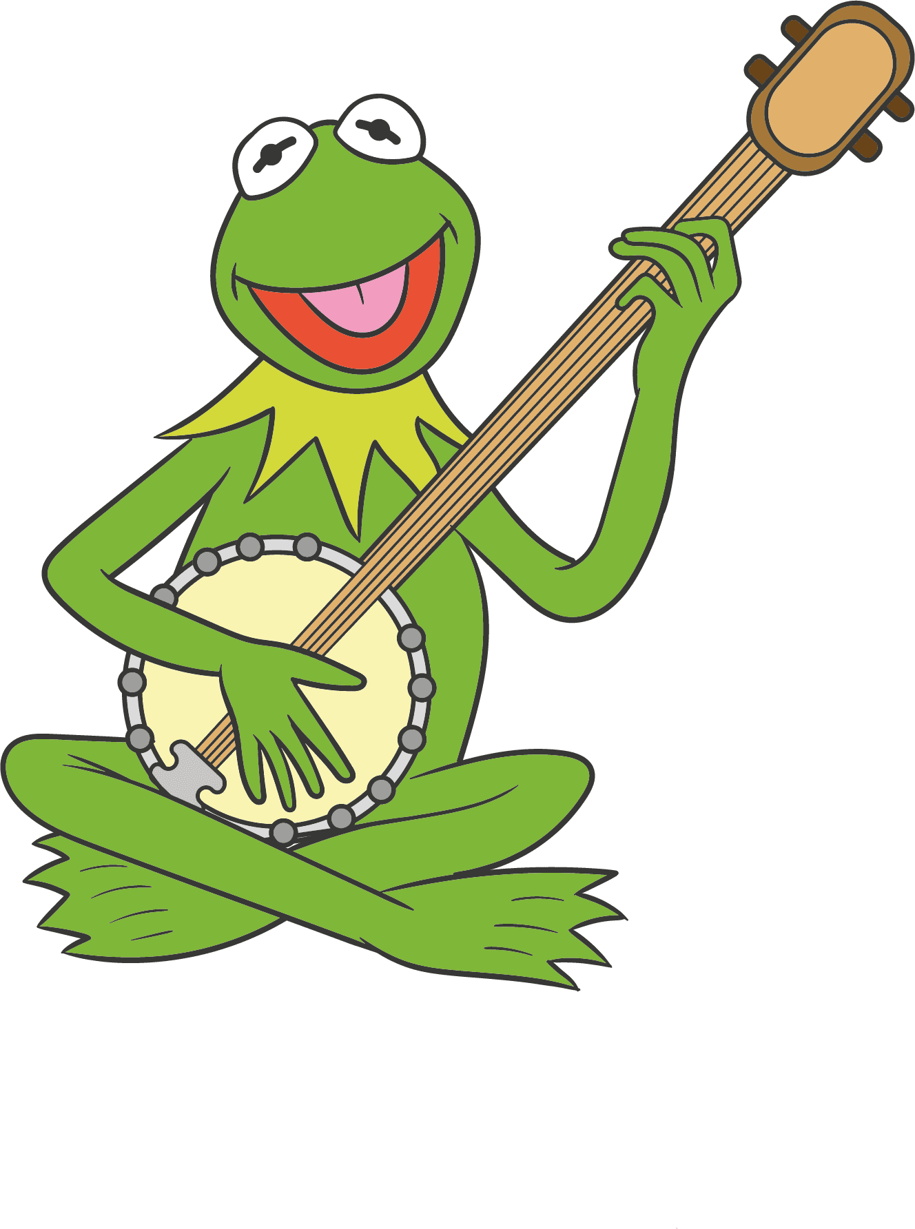 Kermit Playing Banjo
