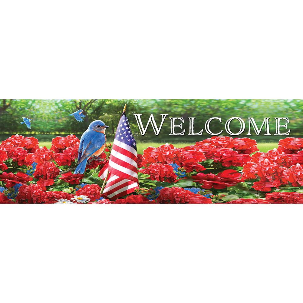 Custom Decor Signature Sign - Bluebird Salute - Walmart.com