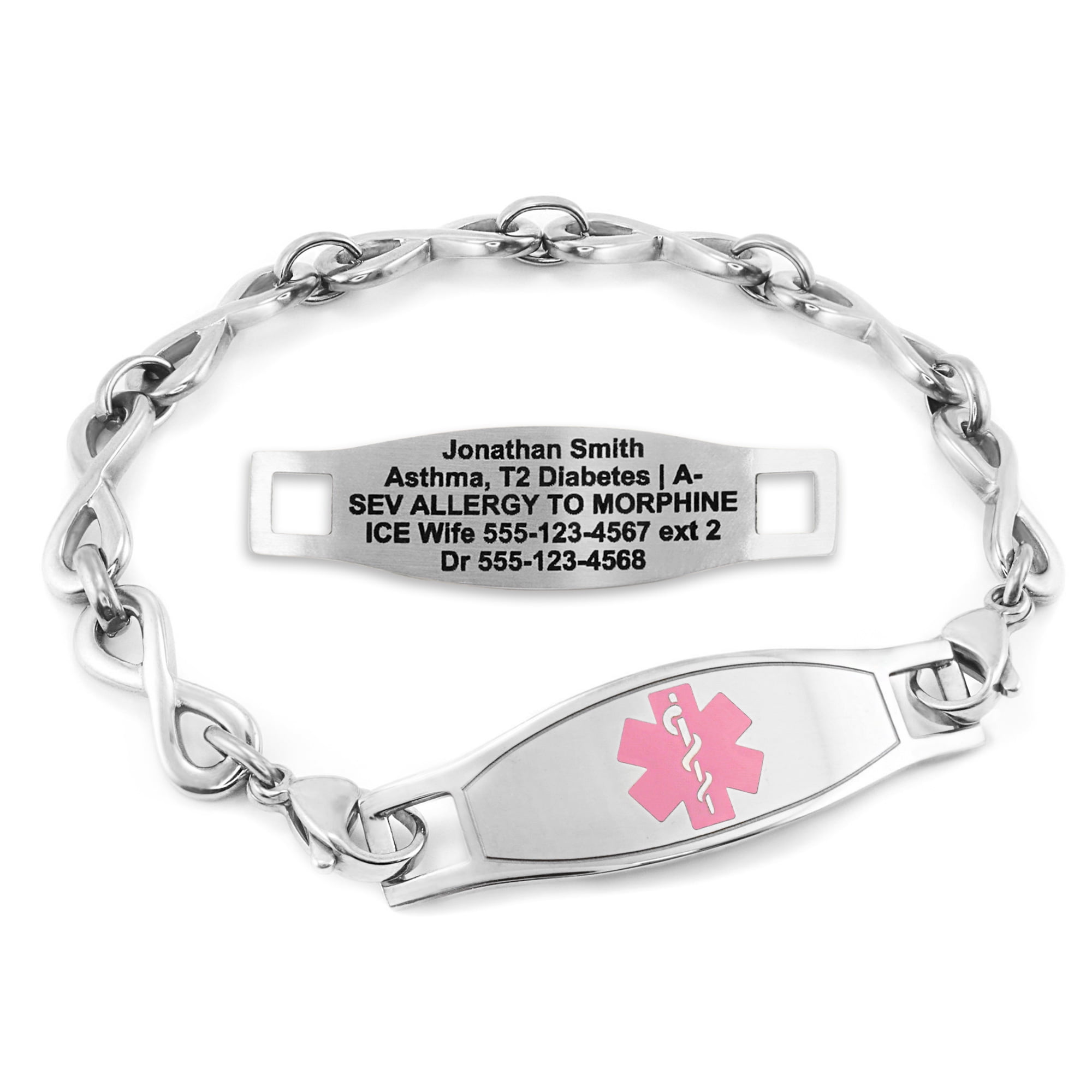 Click here for Medicengraved Stainless Steel Custom Medical Alert... prices