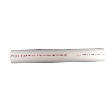 Charlotte Pipe 8" Schedule 40 PVC Pipe (Cut to Custom Lengths) (8" x 1 ...
