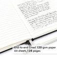 "Feela 12 Pack A5 Hardcover Notebooks with 12 Black Pens, 120 GSM, 5.1 ...