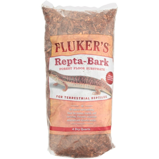 Fluker's Aquaculture Repta Bark, 4 qt, Reptile, Amphibian - Walmart.com