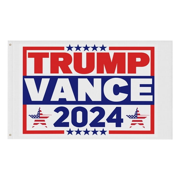 Bandera de Donald Trump 2024 DQrwqpou 3x5 pies | Bodega Aurrera en línea