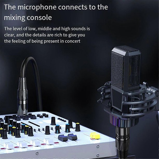XLR Audio Cable Karaoke Mic Sound Cannon Cable 1Meter | Bodega Aurrera ...