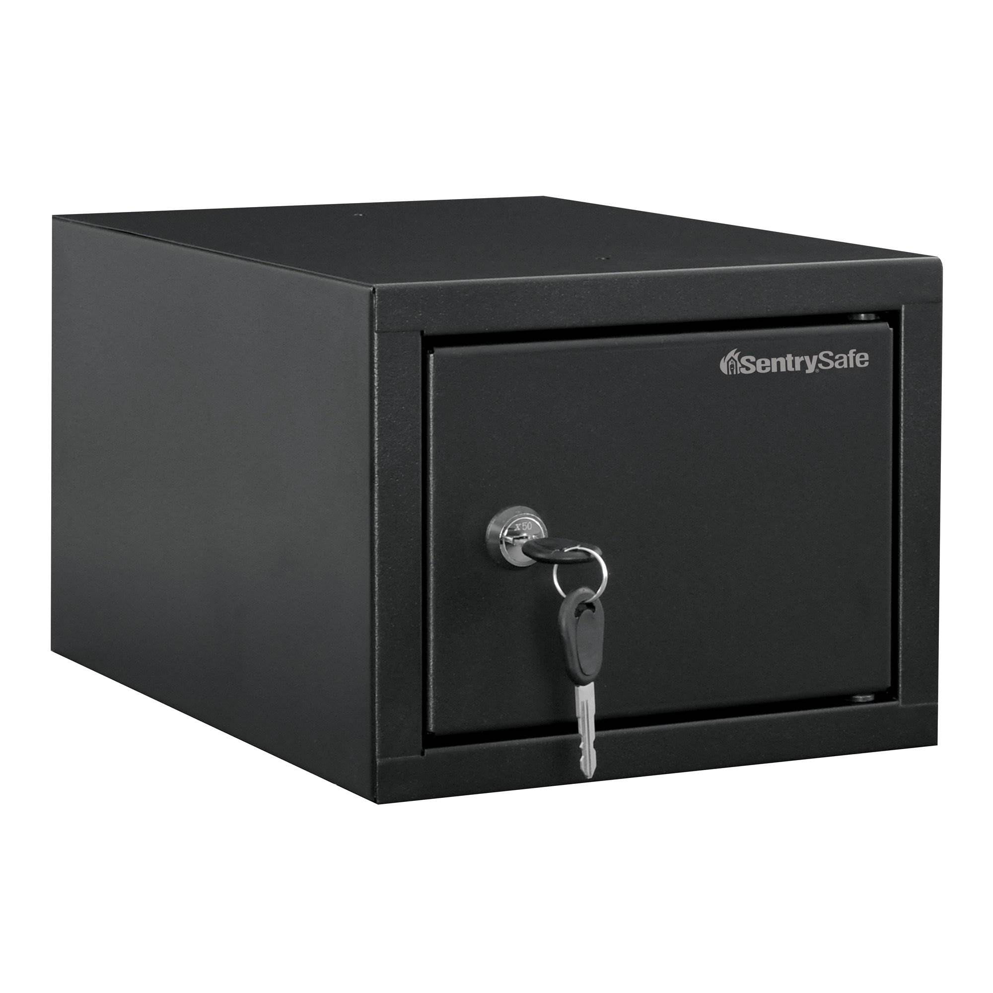 SentrySafe PB2K Steel 0.45 Cu. Ft. Key Lock Concealed Hinge Home ...