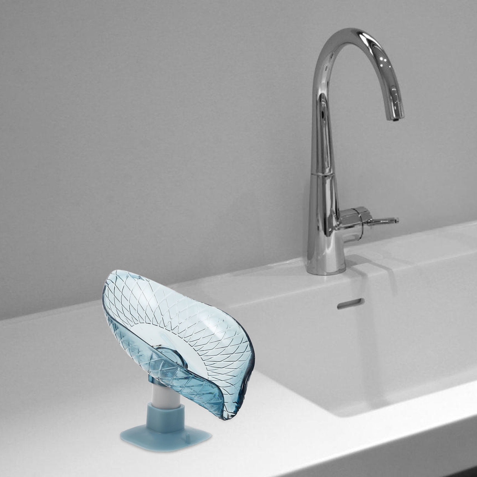 Click here for Offigam 2pack Leaf Shaped Soap Draining Stand Suct... prices