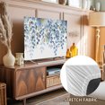 Blue Tulip Eucalyptus TV Cover for 55 Inch Screen,Stretch Fabric ...