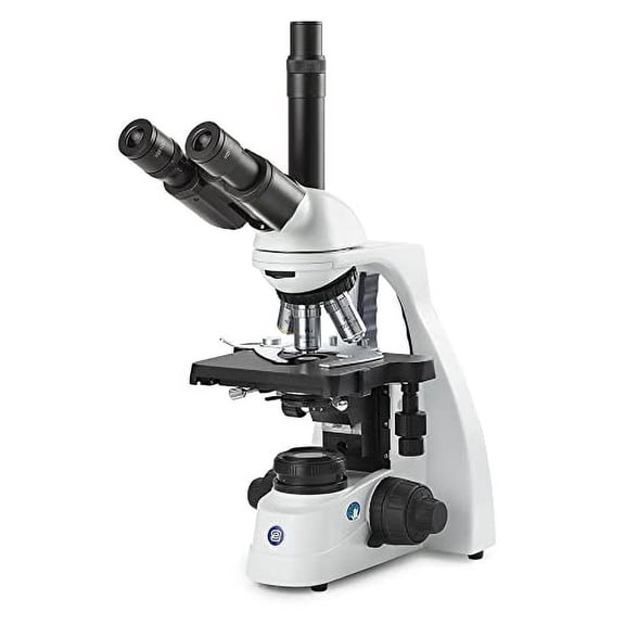 iScope Binocular Compound Microscope with EWF 10x/22mm Eyepieces, E ...