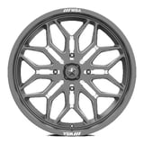 MSA Offroad Wheels Cast Aluminum Rim MA47 24X7 4X156 GNMTL-MILL 10MM ...